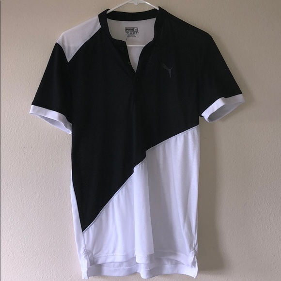Puma | Shirts | Puma 4 Button Pull Over Shirt | Poshmark